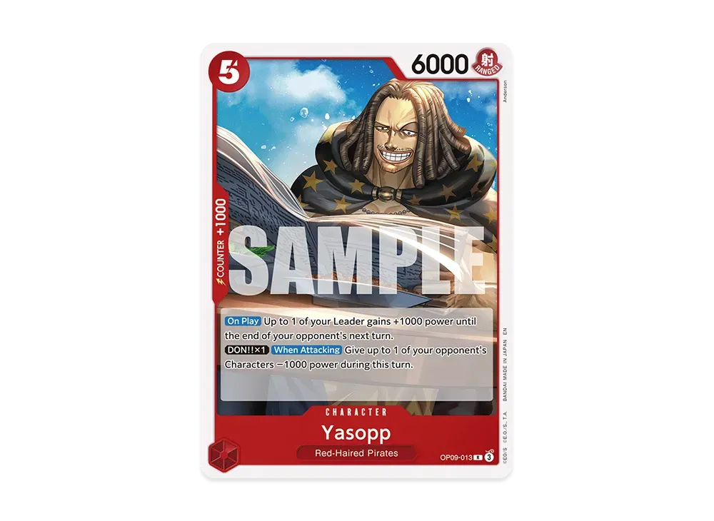 Yasopp R [OP09-013] [EN](Start Deck "RED Shanks") | SNKRDUNK