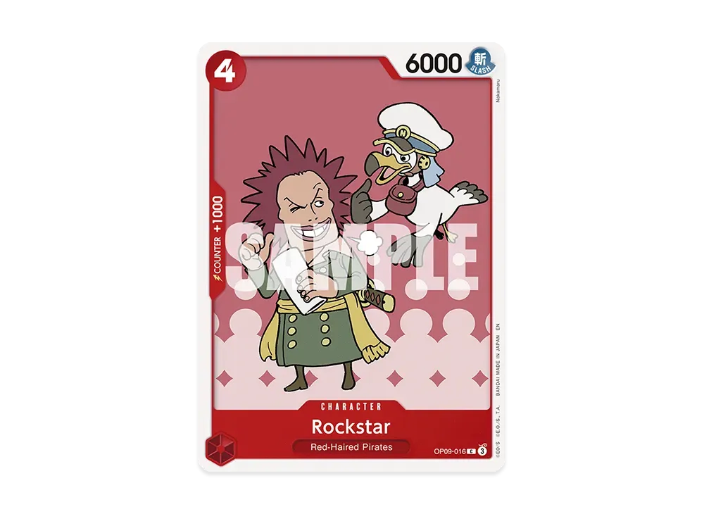 Rockstar C [OP09-016] [EN](Start Deck "RED Shanks") | SNKRDUNK