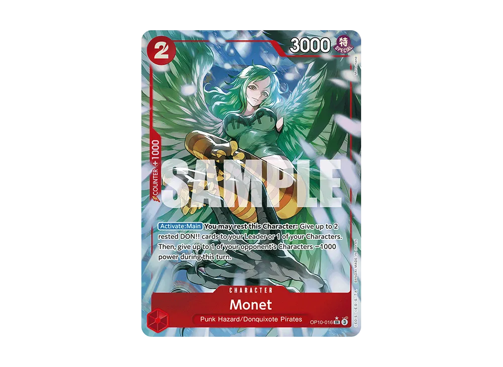 Monet SR-P [OP10-016] [EN](Booster Pack "Royal Blood") | SNKRDUNK