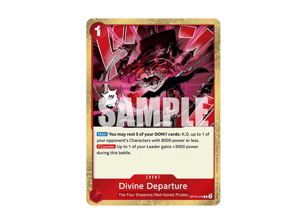 Divine Departure R [OP10-019] [EN](Booster Pack "Royal Blood") | SNKRDUNK