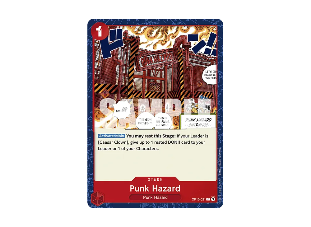 Punk Hazard C [OP10-021] [EN](Booster Pack "Royal Blood") | SNKRDUNK