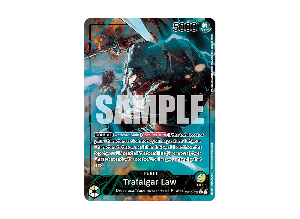 Trafalgar Law L-P [OP10-022] [EN](Booster Pack "Royal Blood") | SNKRDUNK