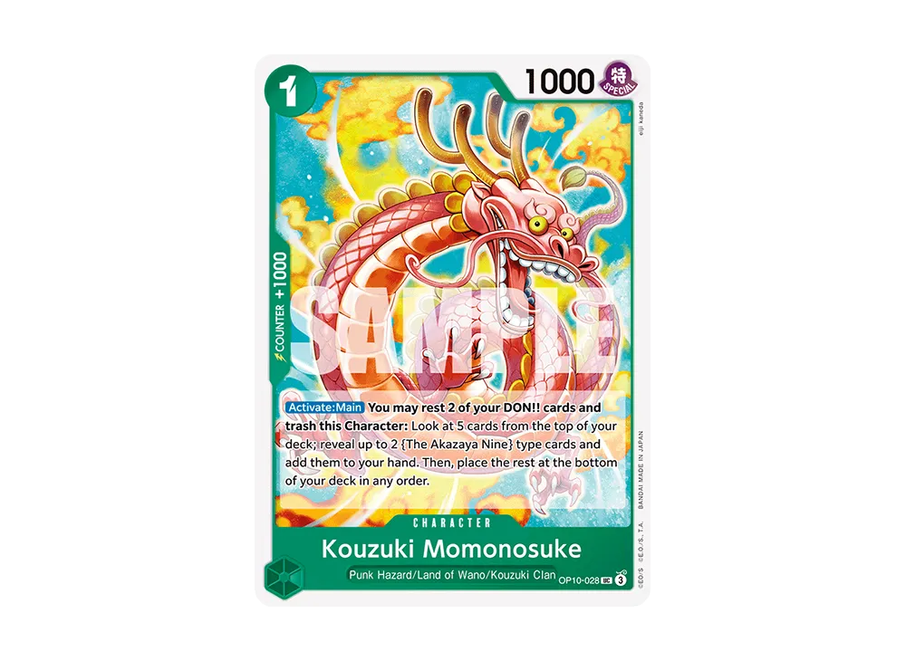 Kouzuki Momonosuke UC [OP10-028] [EN](Booster Pack "Royal Blood") | SNKRDUNK