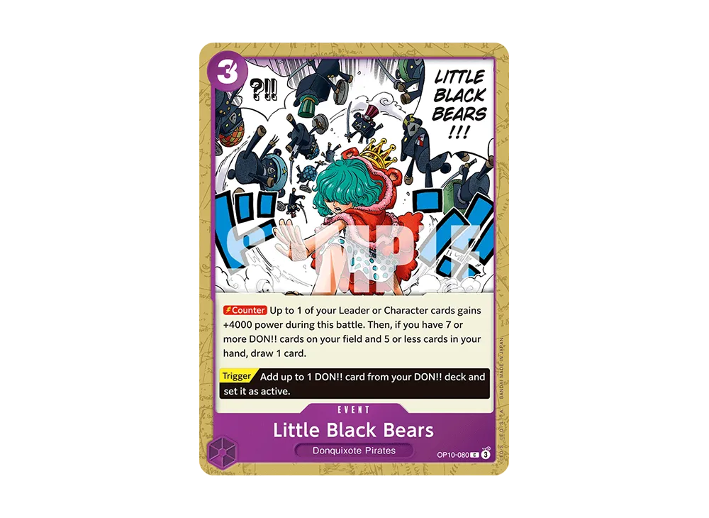 Little Black Bears C [OP10-080] [EN](Booster Pack "Royal Blood") | SNKRDUNK