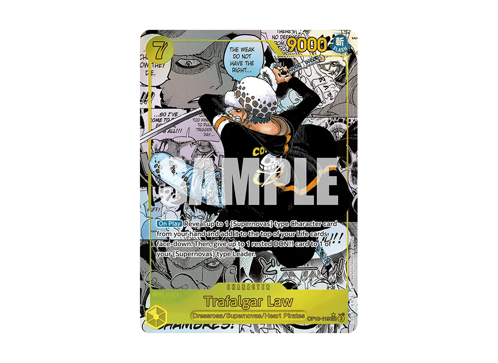 Trafalgar Law SEC-SP [OP10-119] [EN](Booster Pack "Royal Blood") | SNKRDUNK