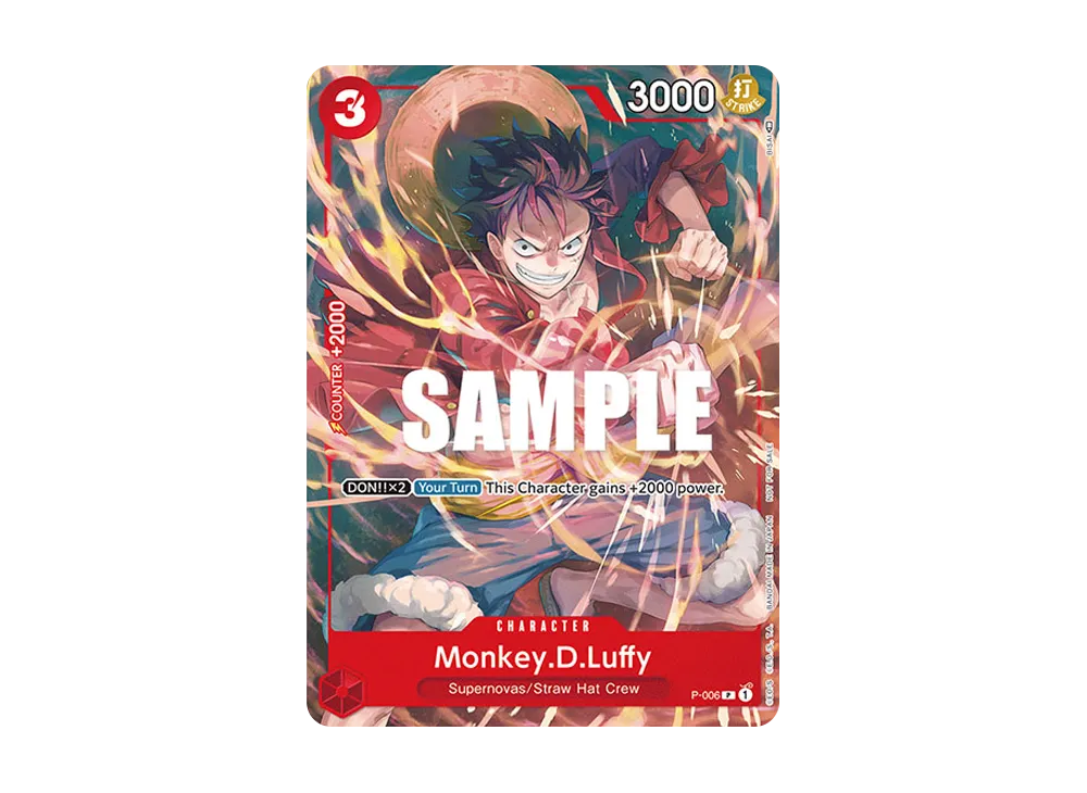 モンキー・D・ルフィ P [P-006]【英語版】(プロモーションカード「トーナメントパック Vol.1」)の新品/中古フリマ(通販)｜スニダン