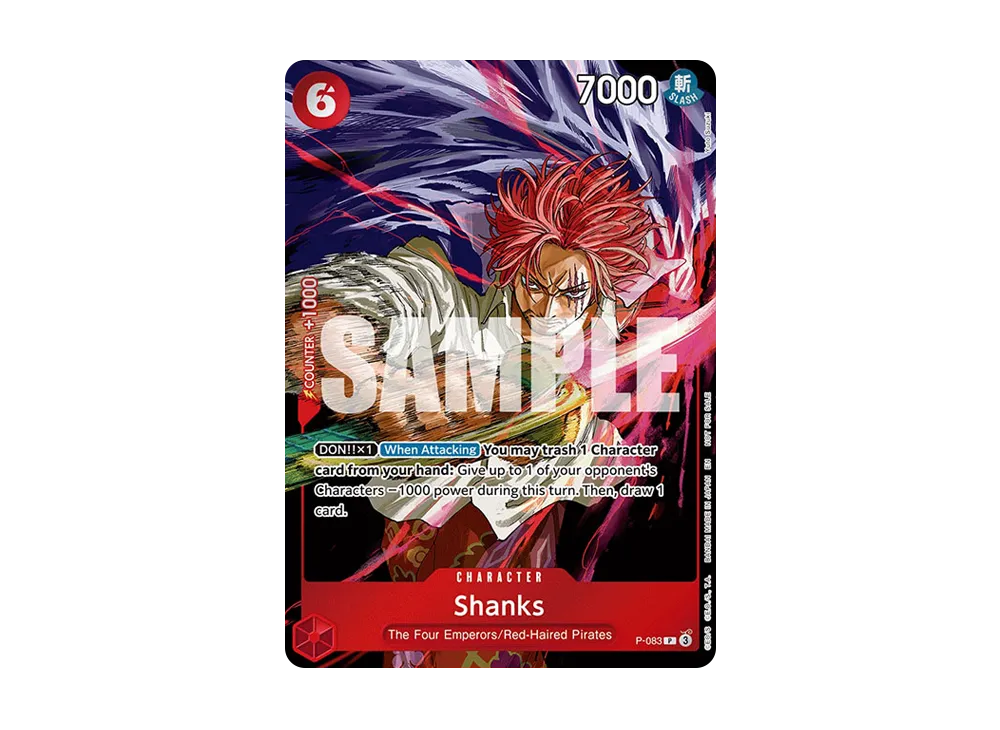 Shanks P [P-083] [EN](Promotional Card "Event Pack Vol.6") | SNKRDUNK