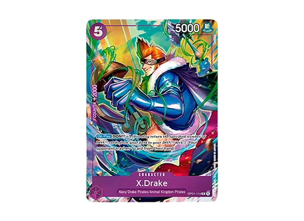 X.Drake R [OP01-114] [EN](Premium Card Collection "Best Selection Vol.2") | SNKRDUNK