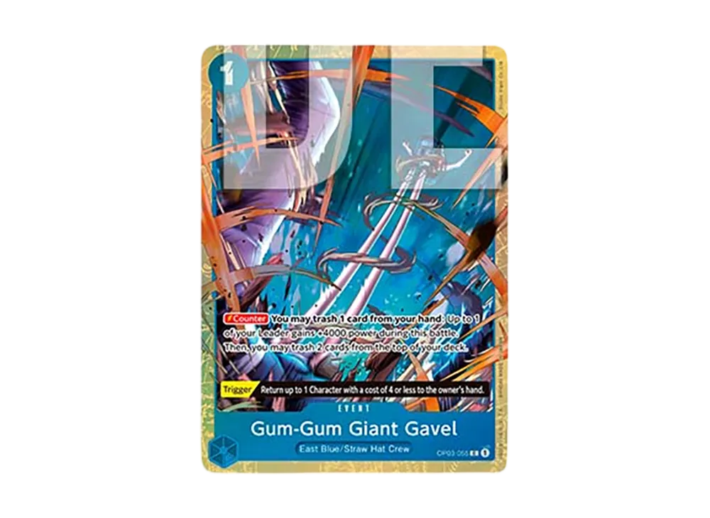 Gum-Gum Giant Gavel C [OP03-055] [EN](Premium Card Collection "Best Selection Vol.2") | SNKRDUNK