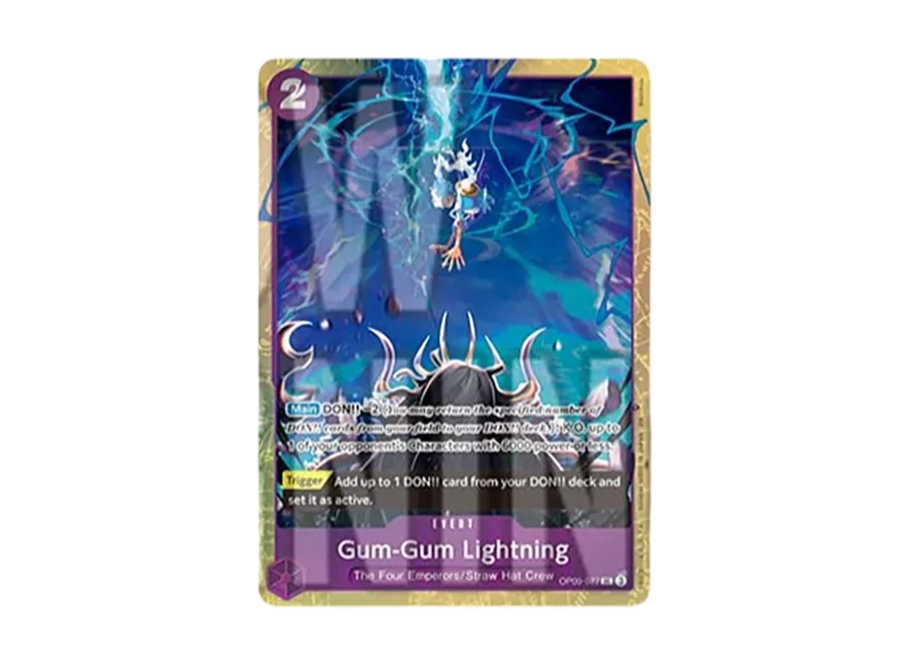 Gum-Gum Lightning UC [OP09-077] [EN](Premium Card Collection "Best Selection Vol.4") | SNKRDUNK