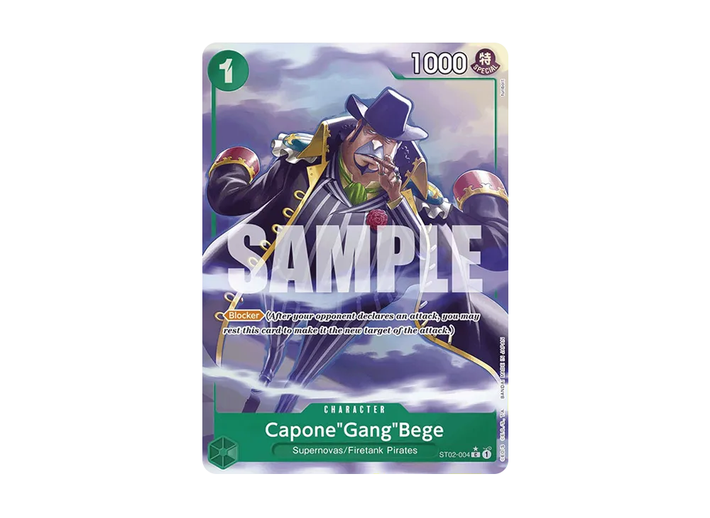 Capone"Gang"Bege C-P [ST02-004] [EN](Premium Booster "ONE PIECE CARD ...