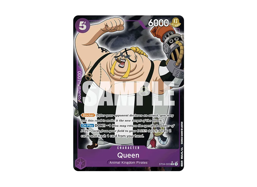 Queen C :Full Art [ST04-005] [EN](Premium Booster "ONE PIECE CARD THE ...