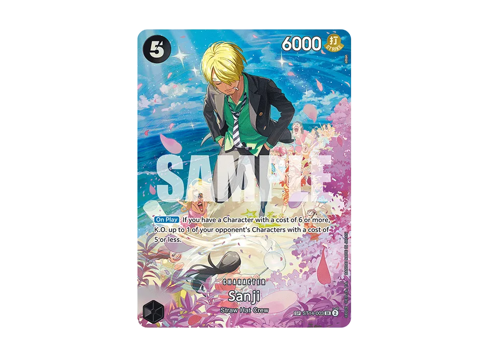 Sanji SR-SPC [ST14-003] [EN](Booster Pack "Royal Blood") | SNKRDUNK