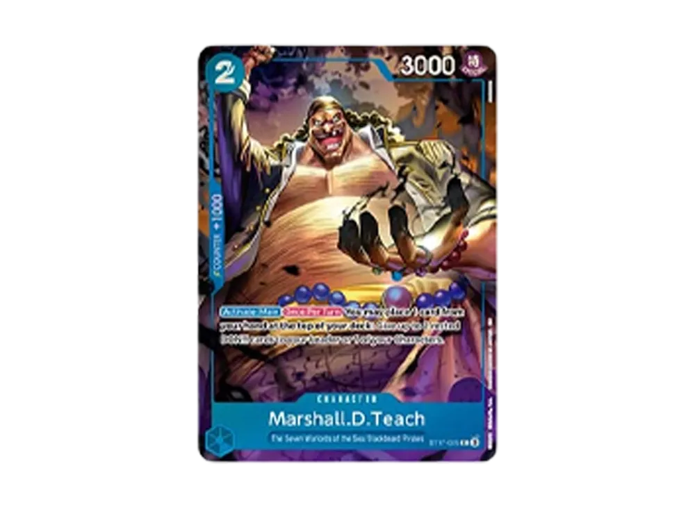 Marshall.D.Teach C [ST17-005] [EN](ONE PIECE Card Game "Seven Warlords of the Sea Binder Set ...