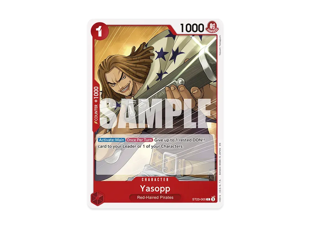 Yasopp C [ST23-005] [EN](Start Deck "RED Shanks") | SNKRDUNK