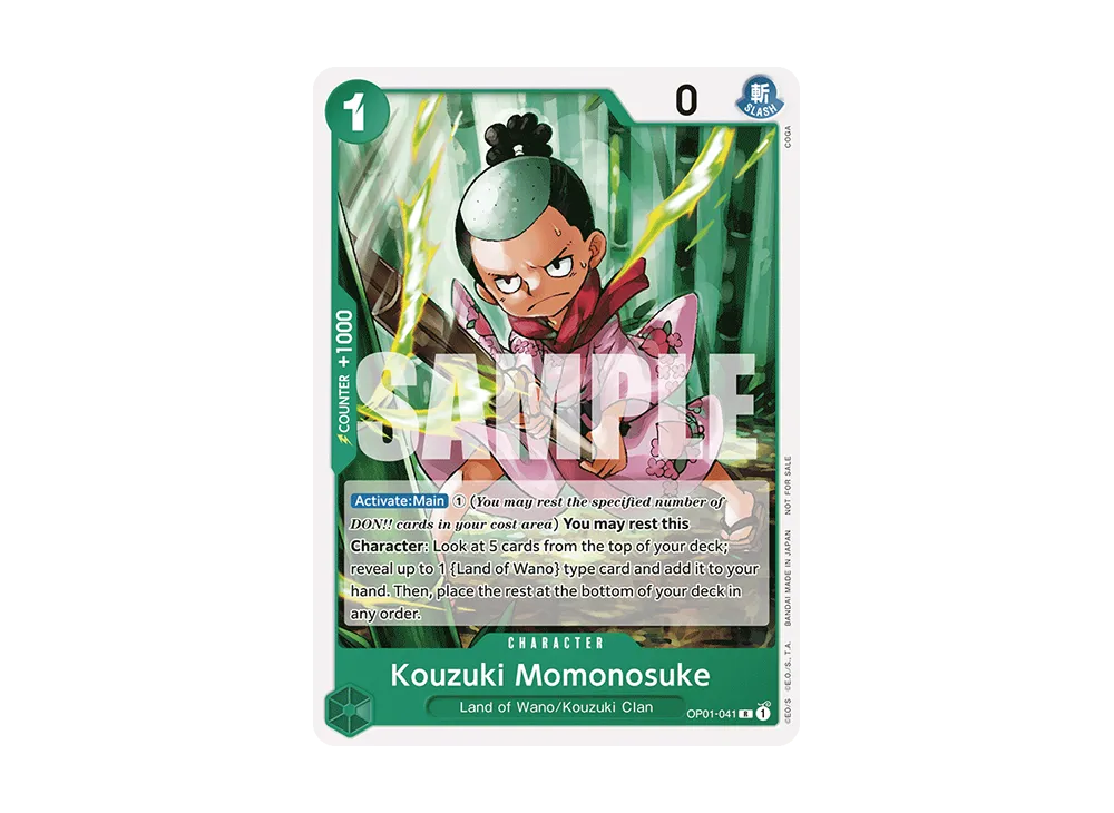 Kouzuki Momonosuke R [OP01-041] [EN](Premium Card Collection "Tournament Pack Vol.7") | SNKRDUNK