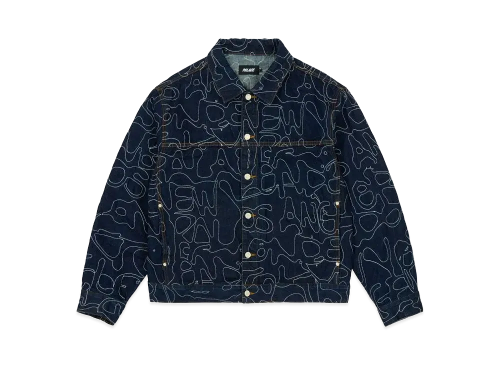 PALACE Splat Denim Jacket "Indigo"の新品/中古フリマ(通販)｜スニダン
