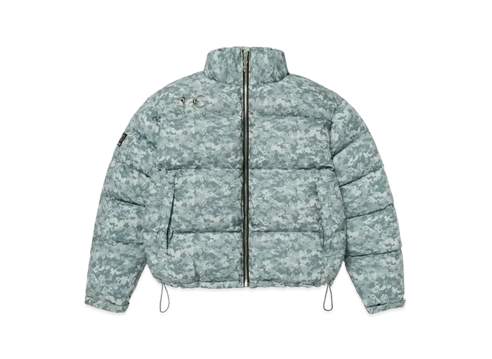 THUG CLUB Bio Soldier Super Heavy Puffer Jacket "Grey" | SNKRDUNK