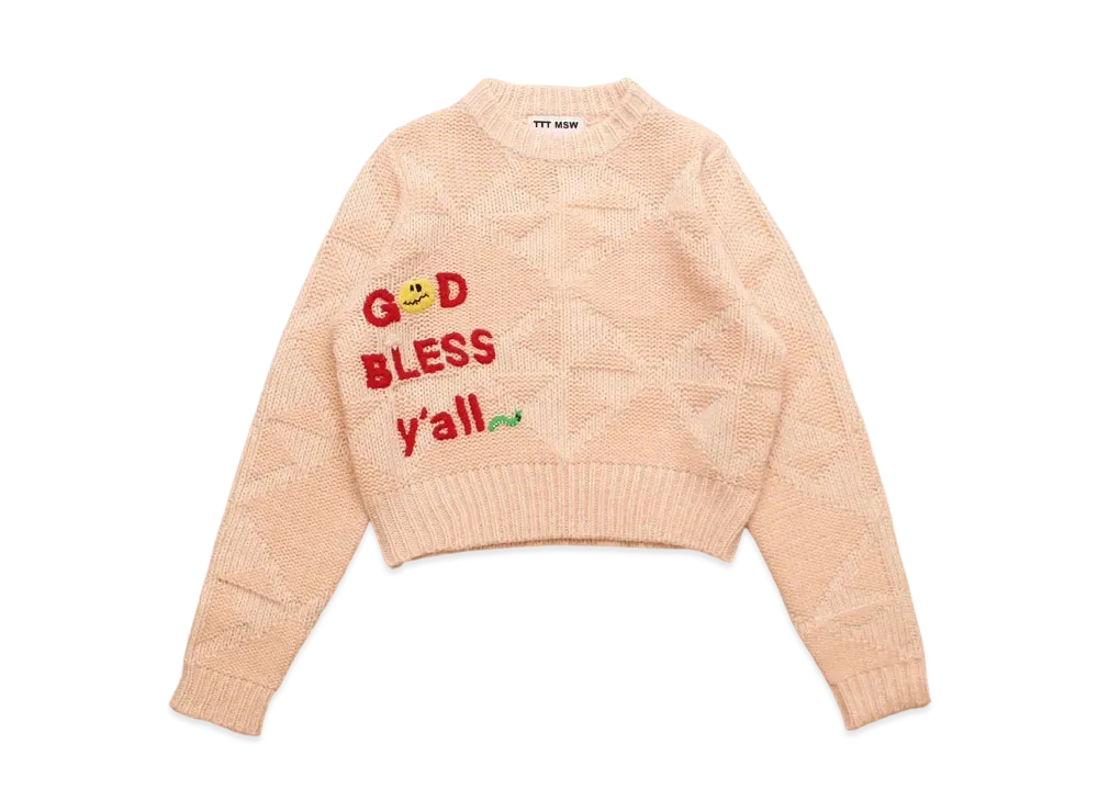 TTT MSW Quilt Pattern Knit "Pink"の新品/中古フリマ(通販)｜スニダン