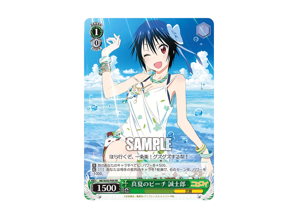 Summer Beach Seishirou PR [NK/W30-P09](Promotional Card "W Side") | SNKRDUNK