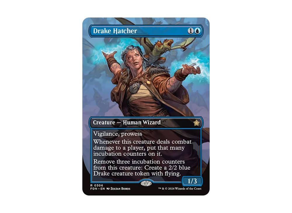 Drake Hatcher R :Foil [FDN 0306] [EN](Foundations) | SNKRDUNK