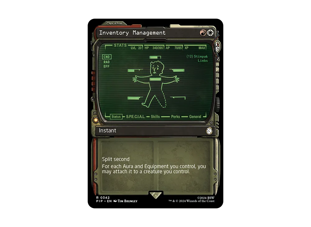 Inventory Management R :Foil [PIP 0342] [EN](Fallout) | SNKRDUNK