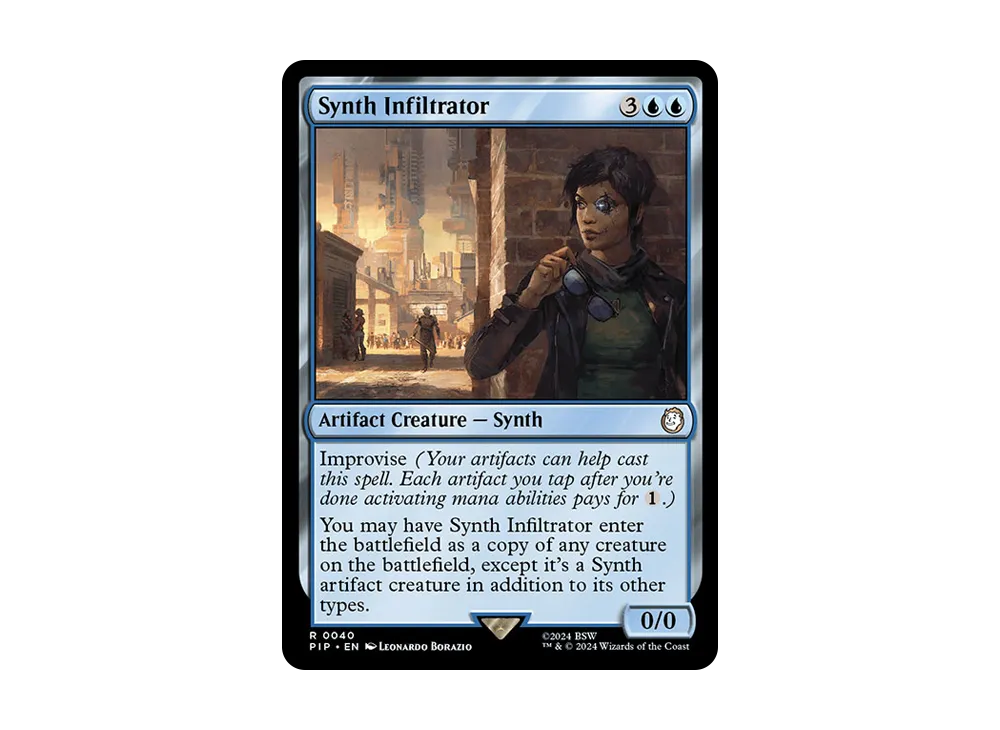 Synth Infiltrator R :Foil [PIP 0040] [EN](Fallout) | SNKRDUNK