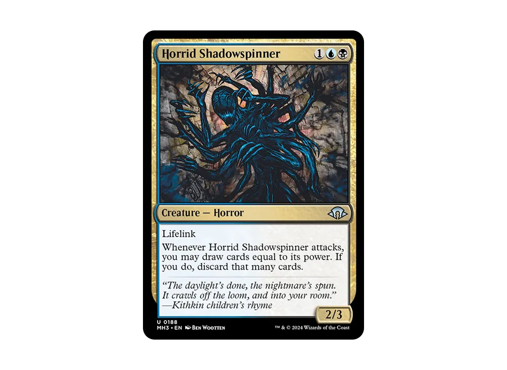 Horrid Shadowspinner U :Foil [MH3 0188] [EN](Modern Horizons 3) | SNKRDUNK