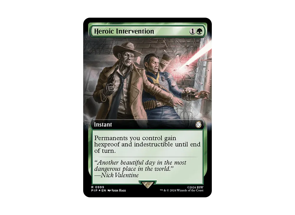 Heroic Intervention R :Foil [PIP 0999] [EN](Fallout) | SNKRDUNK