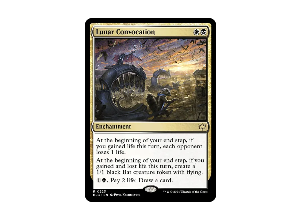 Lunar Convocation R :Foil [BLB 0223] [EN](Bloomburrow) | SNKRDUNK