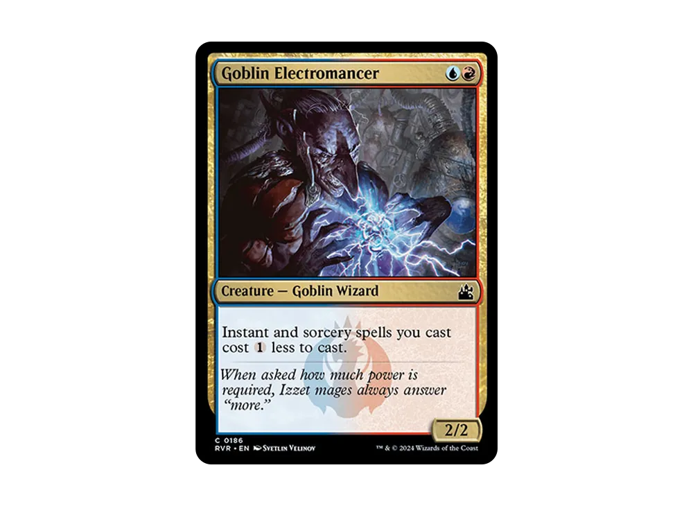 Goblin Electromancer C :Foil [RVR 0186] [EN](Ravnica Remastered) | SNKRDUNK