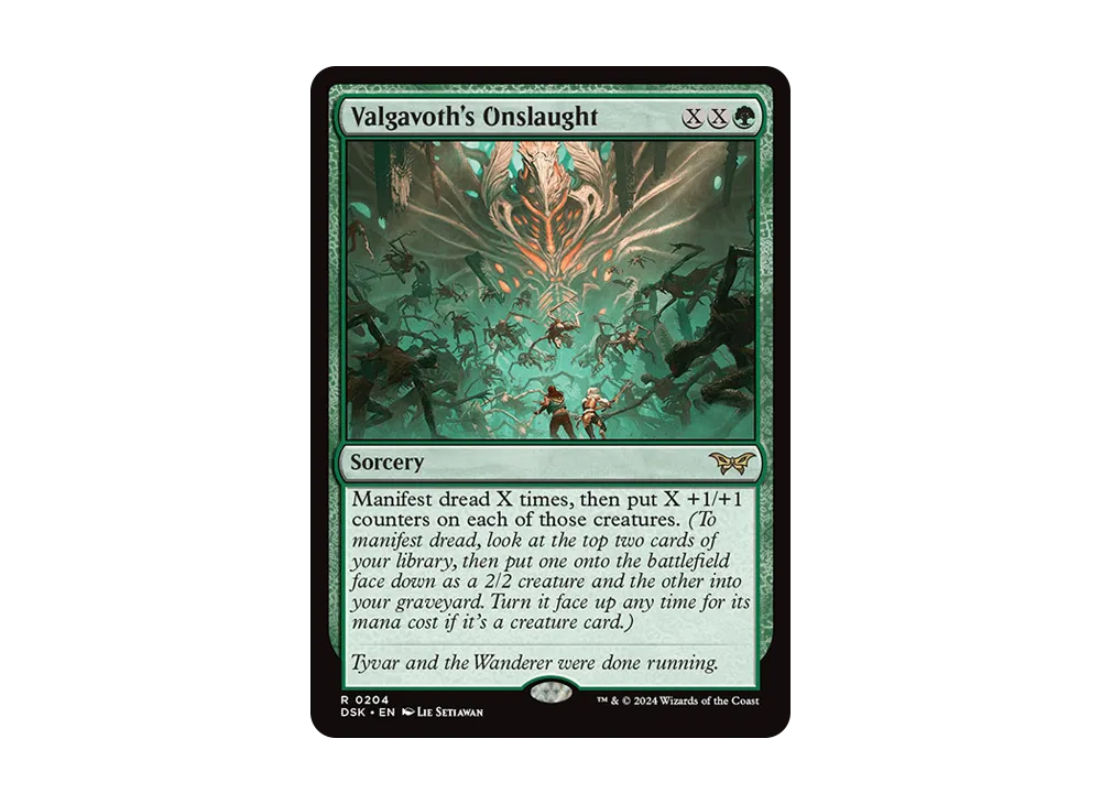 Valgavoth's Onslaught R :Foil [DSK 0204] [EN](Duskmourn : House of Horror) | SNKRDUNK