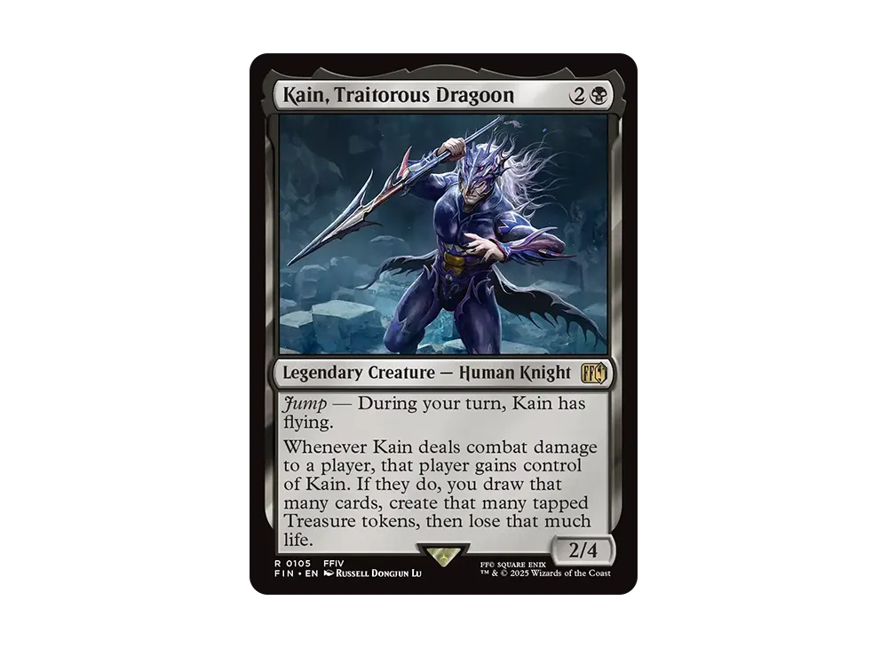 Kain Traitorous Dragoon R :Foil [FIN 0105] [EN](FINAL FANTASY) | SNKRDUNK