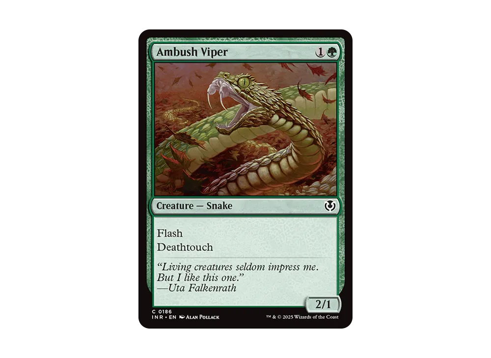 Ambush Viper C :Foil [INR 0186] [EN](Innistrad Remastered) | SNKRDUNK