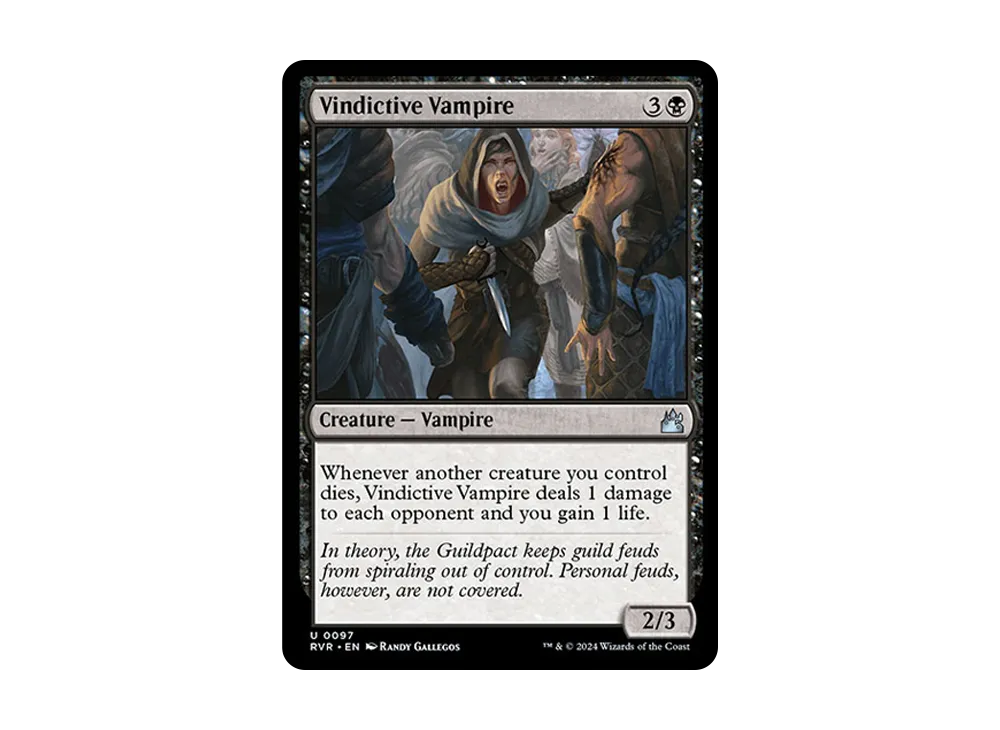 Vindictive Vampire U :Foil [RVR 0097] [EN](Ravnica Remastered) | SNKRDUNK
