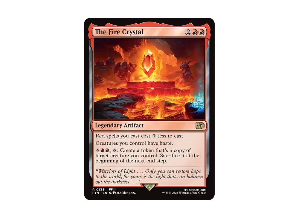 The Fire Crystal R :Foil [FIN 0135] [EN](FINAL FANTASY) | SNKRDUNK
