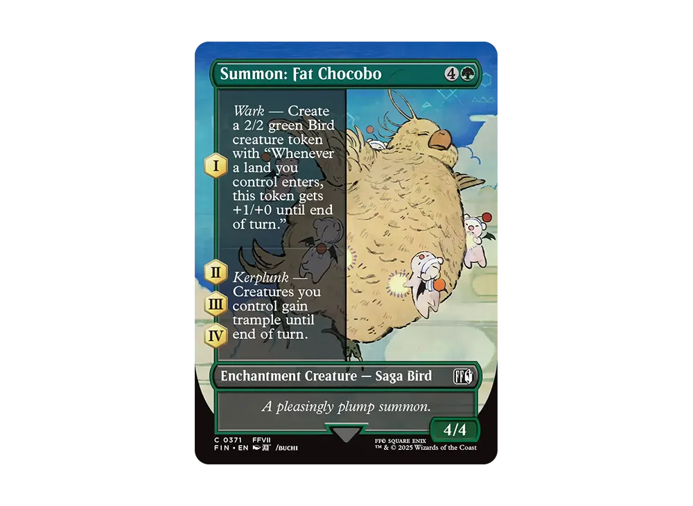 Summon: Fat Chocobo C :Foil [FIN 0371] [EN](FINAL FANTASY) | SNKRDUNK