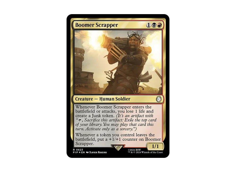 Boomer Scrapper R :Foil [PIP 0623] [EN](Fallout) | SNKRDUNK