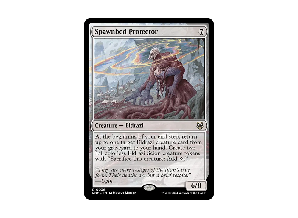 Spawnbed Protector R :Foil [M3C 0036] [EN](Modern Horizons 3) | SNKRDUNK