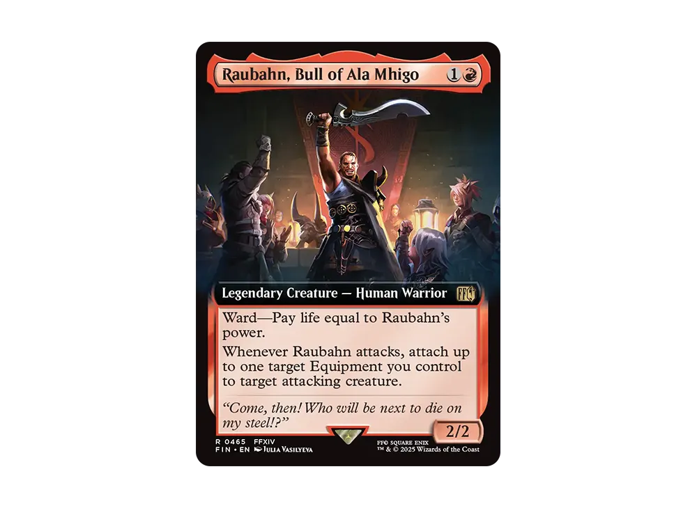 Raubahn Bull of Ala Mhigo R :Foil [FIN 0465] [EN](FINAL FANTASY) | SNKRDUNK