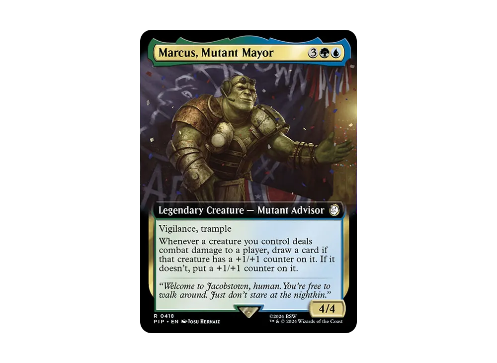 Marcus Mutant Mayor R :Foil [PIP 0418] [EN](Fallout) | SNKRDUNK