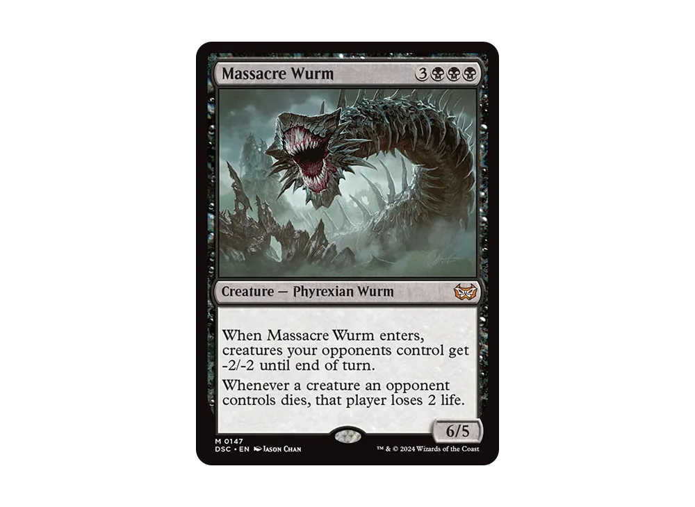 Massacre Wurm M [DSC 0147] [EN](Duskmourn : House of Horror) | SNKRDUNK