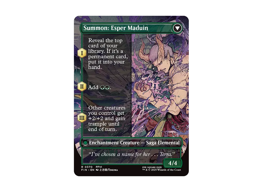 Summon: Esper Maduin / Esper Origins R :Foil [FIN 0370] [EN](FINAL ...