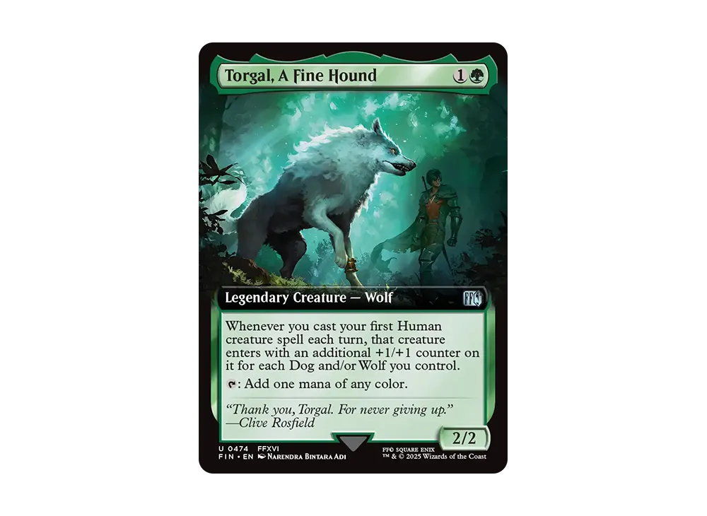 Torgal A Fine Hound U :Foil [FIN 0474] [EN](FINAL FANTASY) | SNKRDUNK