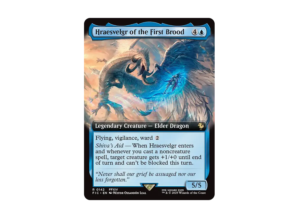 Hraesvelgr of the First Brood R :Foil [FIC 0142] [EN](FINAL FANTASY ...