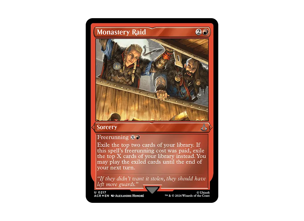 Monastery Raid U :Foil [ACR 0217] [EN](ASSASSIN'S CREED) | SNKRDUNK