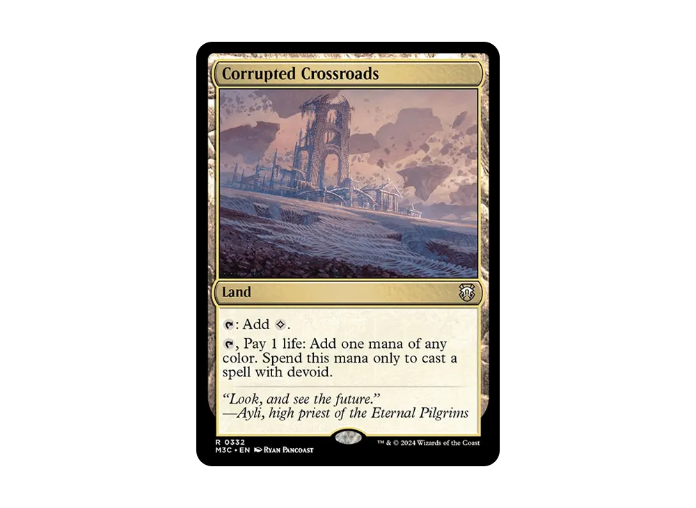 Corrupted Crossroads R :Foil [M3C 0332] [EN](Modern Horizons 3) | SNKRDUNK