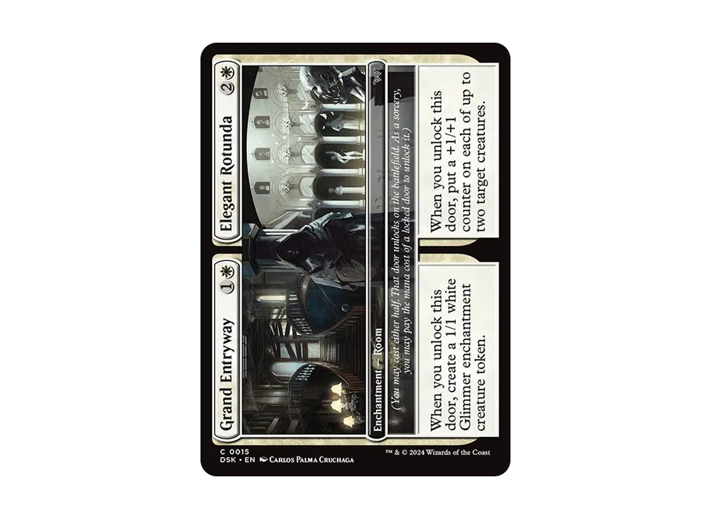 Grand Entryway // Elegant Rotunda C :Foil [DSK 0015] [EN](Duskmourn ...