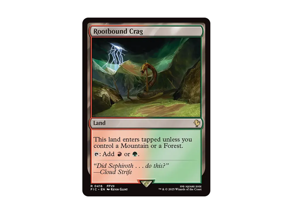 Rootbound Crag R [FIC 0416] [EN](FINAL FANTASY) | SNKRDUNK