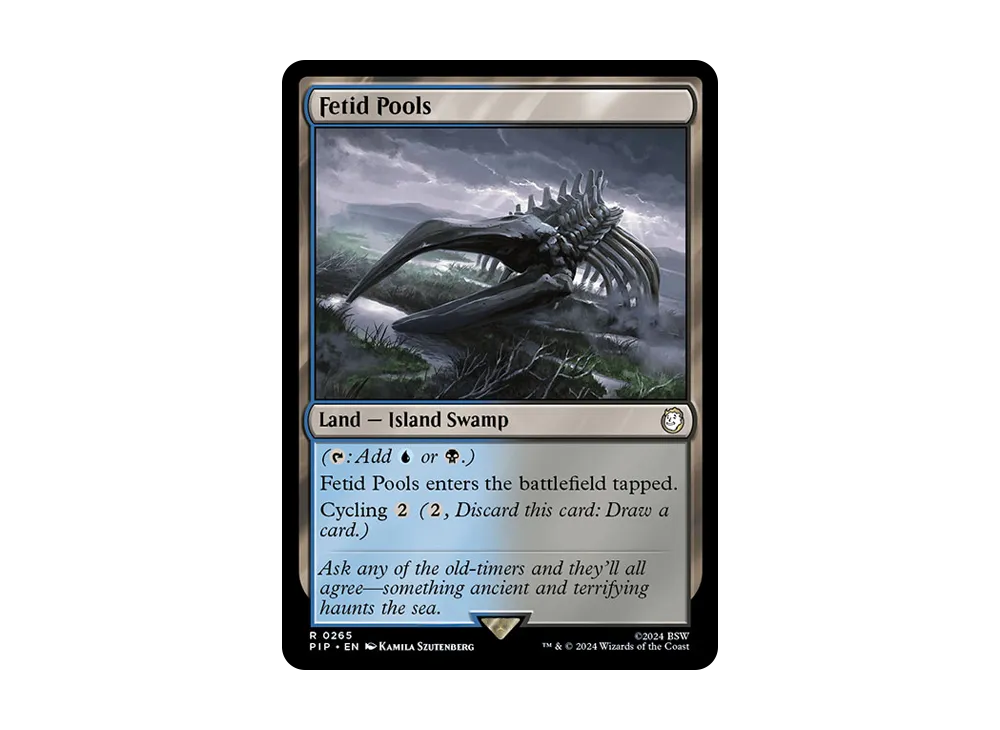 Fetid Pools R :Foil [PIP 0265] [EN](Fallout) | SNKRDUNK